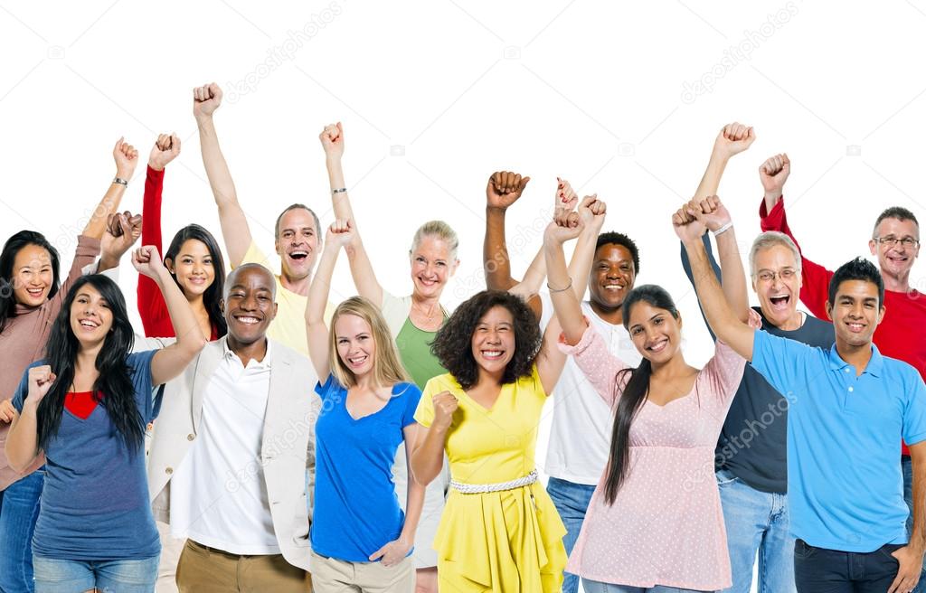 Group of people celebrating — Stock Photo © Rawpixel #59960389 Group of people celebrating — Stock Photo © Rawpixel #59960389