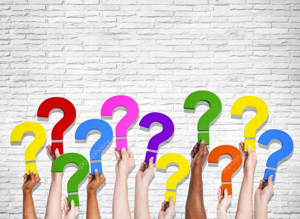 Group of Hands Holding Question Marks — Stock Photo © Rawpixel #59969837