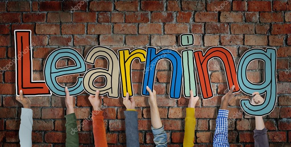Group of Hands Holding Word Learning Stock Photo by ©Rawpixel 59985163