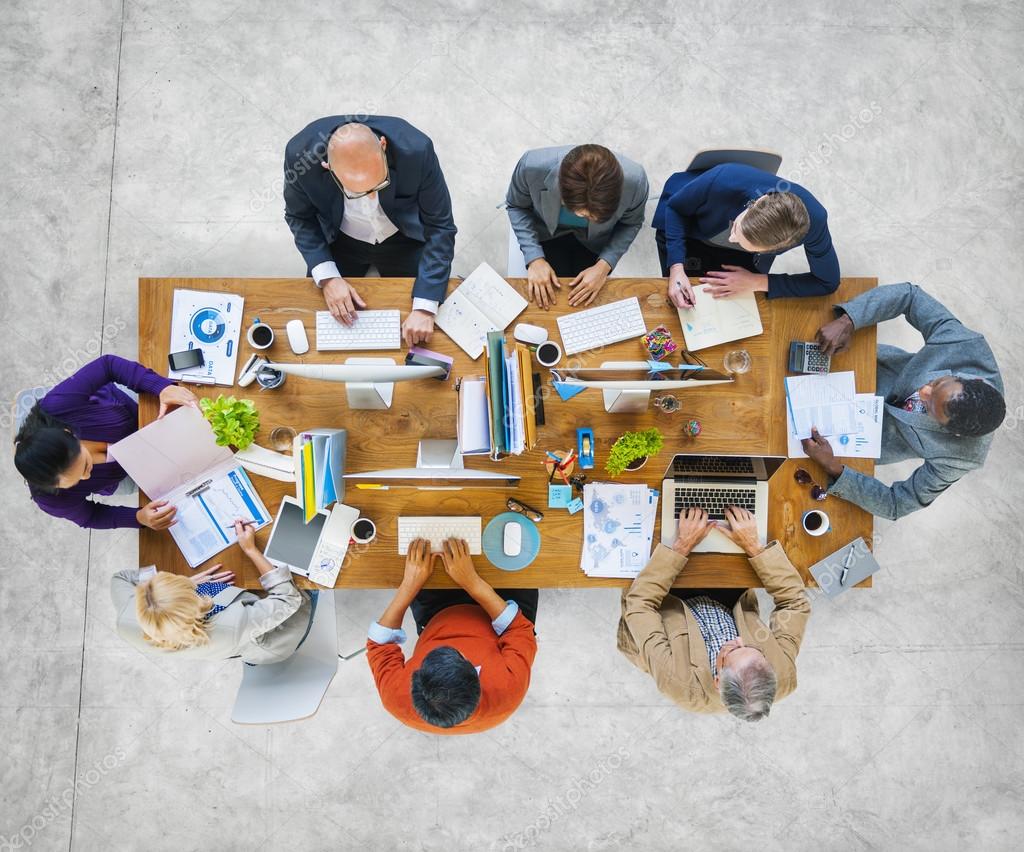 Grupo de personas Trabajando juntos: fotografía de stock © Rawpixel ...