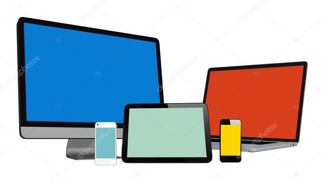 Collection of Digital Devices — Stock Photo © Rawpixel #63023103