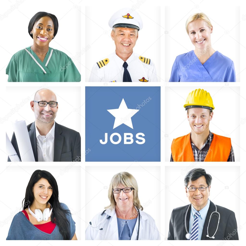 People of different professions and nationalities Stock Photo by ...