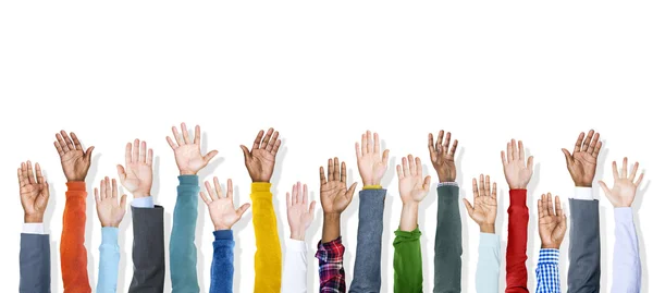 Diverse Hands Raised Stock Photo by ©Rawpixel 59970393