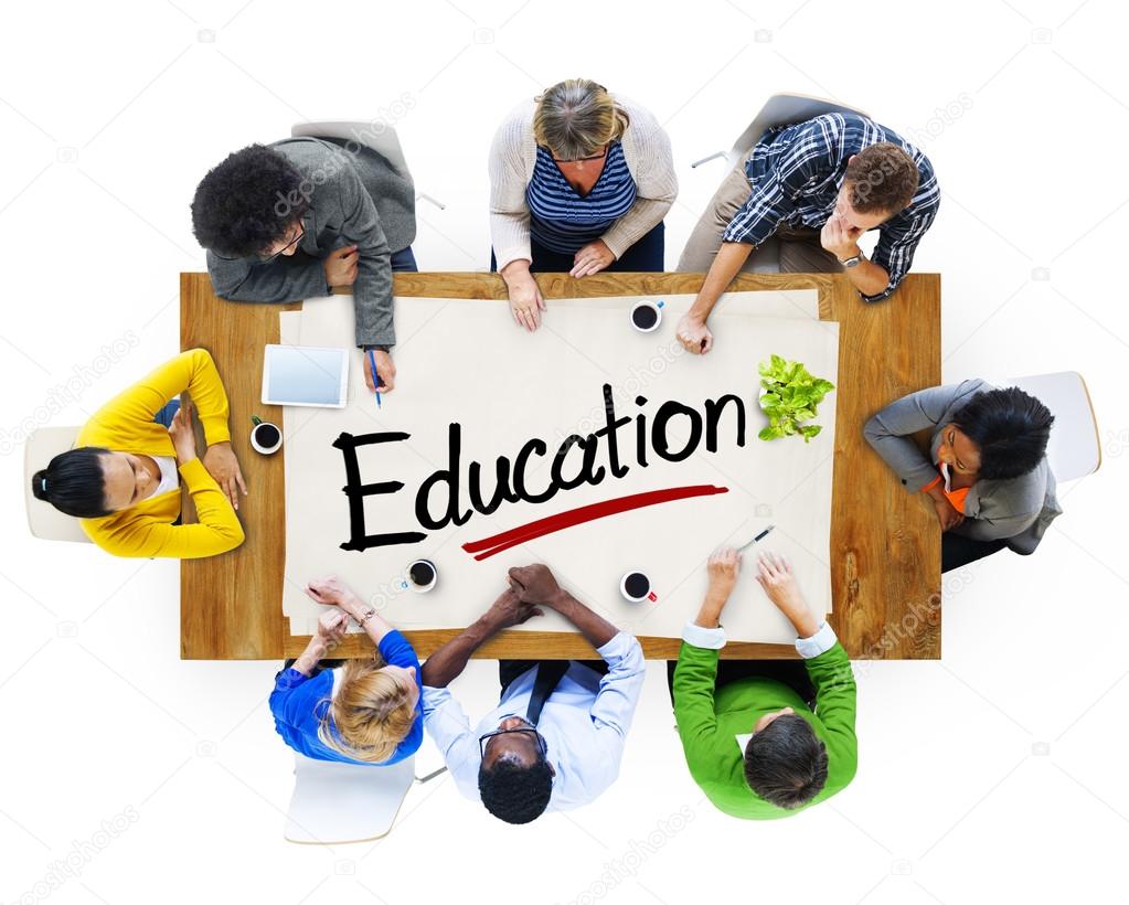 Multiethnic Group with Education Concept — Stock Photo © Rawpixel #63115241
