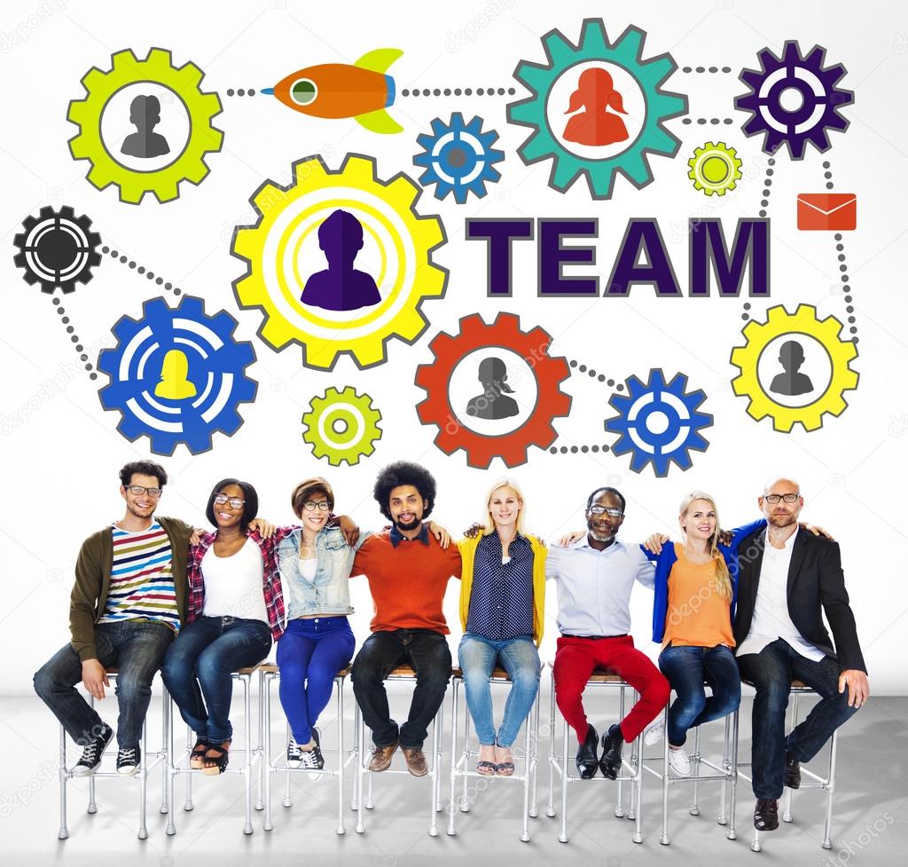 People and Connection Team Concept — Stock Photo © Rawpixel #71572079