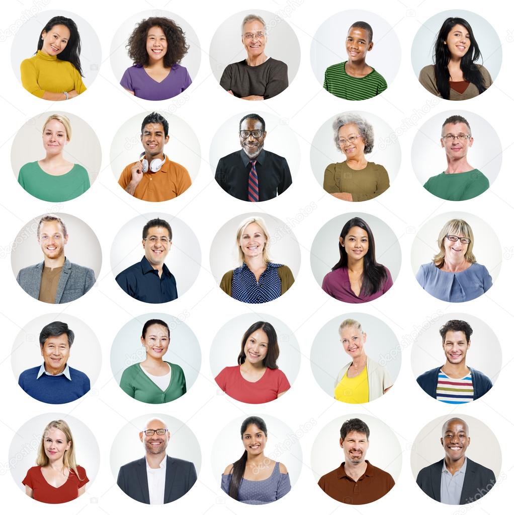 Group of multi ethnic people Stock Illustration by ©Rawpixel #71577131