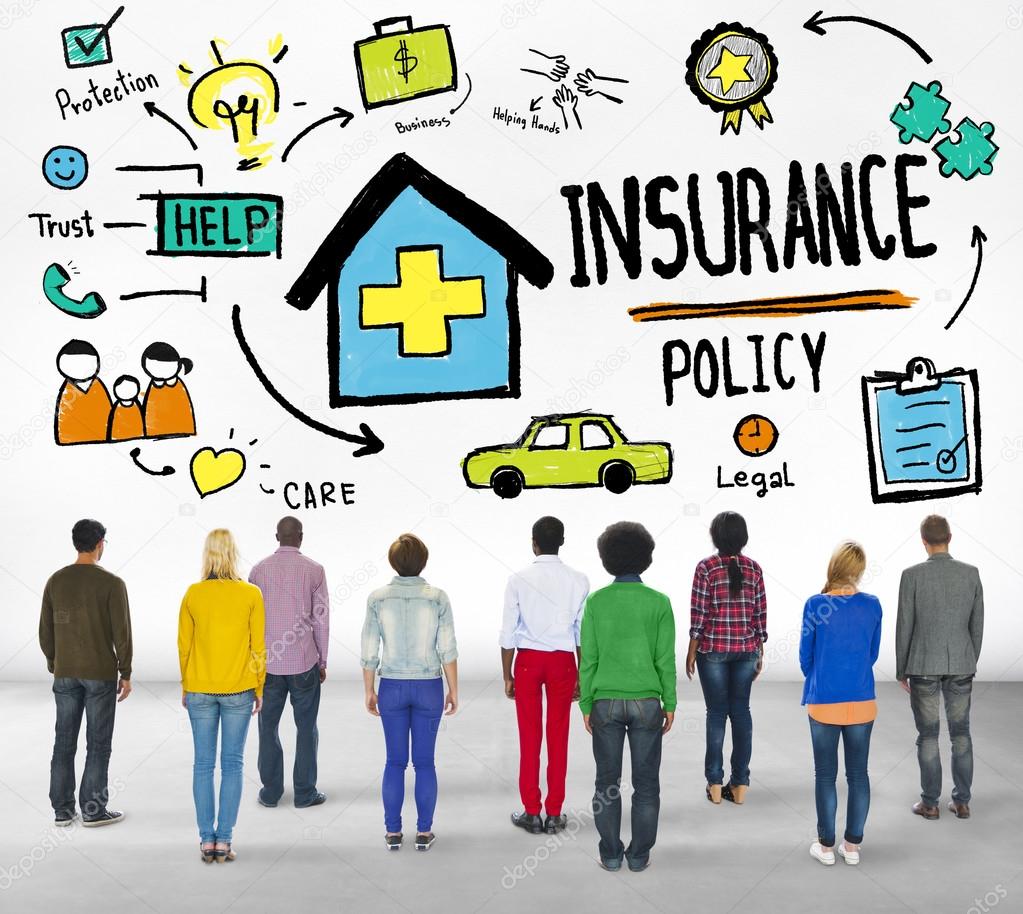 Casual People and Insurance Policy — Stock Photo © Rawpixel #71577991