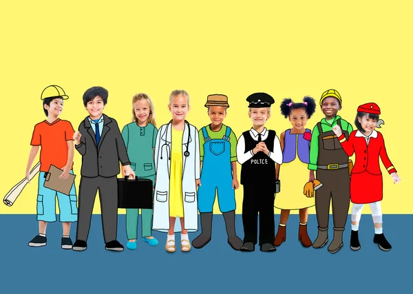 ᐈ Occupations for preschoolers stock pictures, Royalty Free kids ...