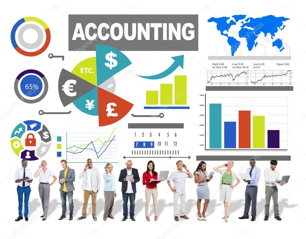Diverse people and Accounting Analysis — Stock Photo © Rawpixel #71600027