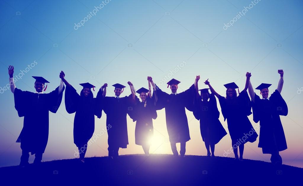 Students Celebration Graduation Concept — Stock Photo © Rawpixel #71684545