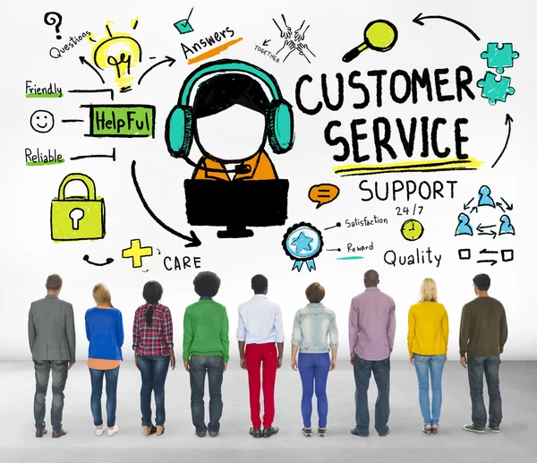 Diverse people and Customer Service Concept — Stock Photo © Rawpixel ...