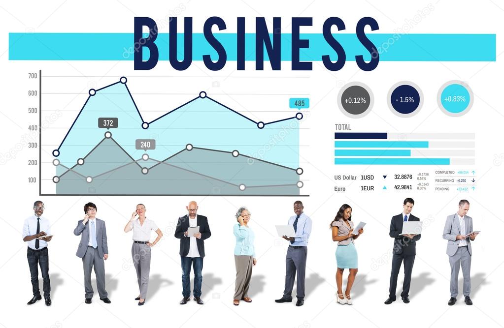 Business team with digital devices Stock Illustration by ©Rawpixel ...