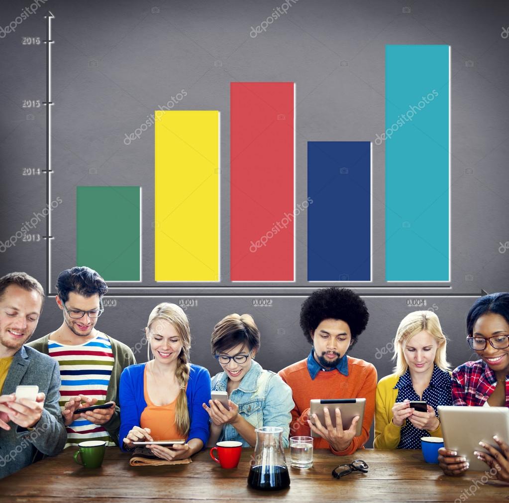 Bar Graph Analysis Concept Stock Photo by ©Rawpixel 74848673