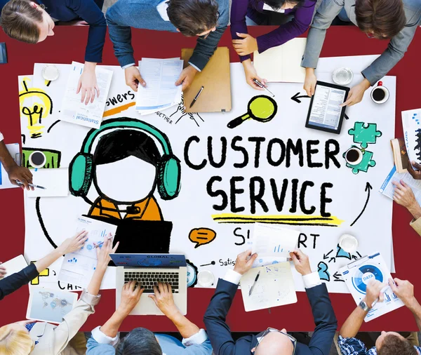 Diverse people and Customer Service Concept — Stock Photo © Rawpixel ...