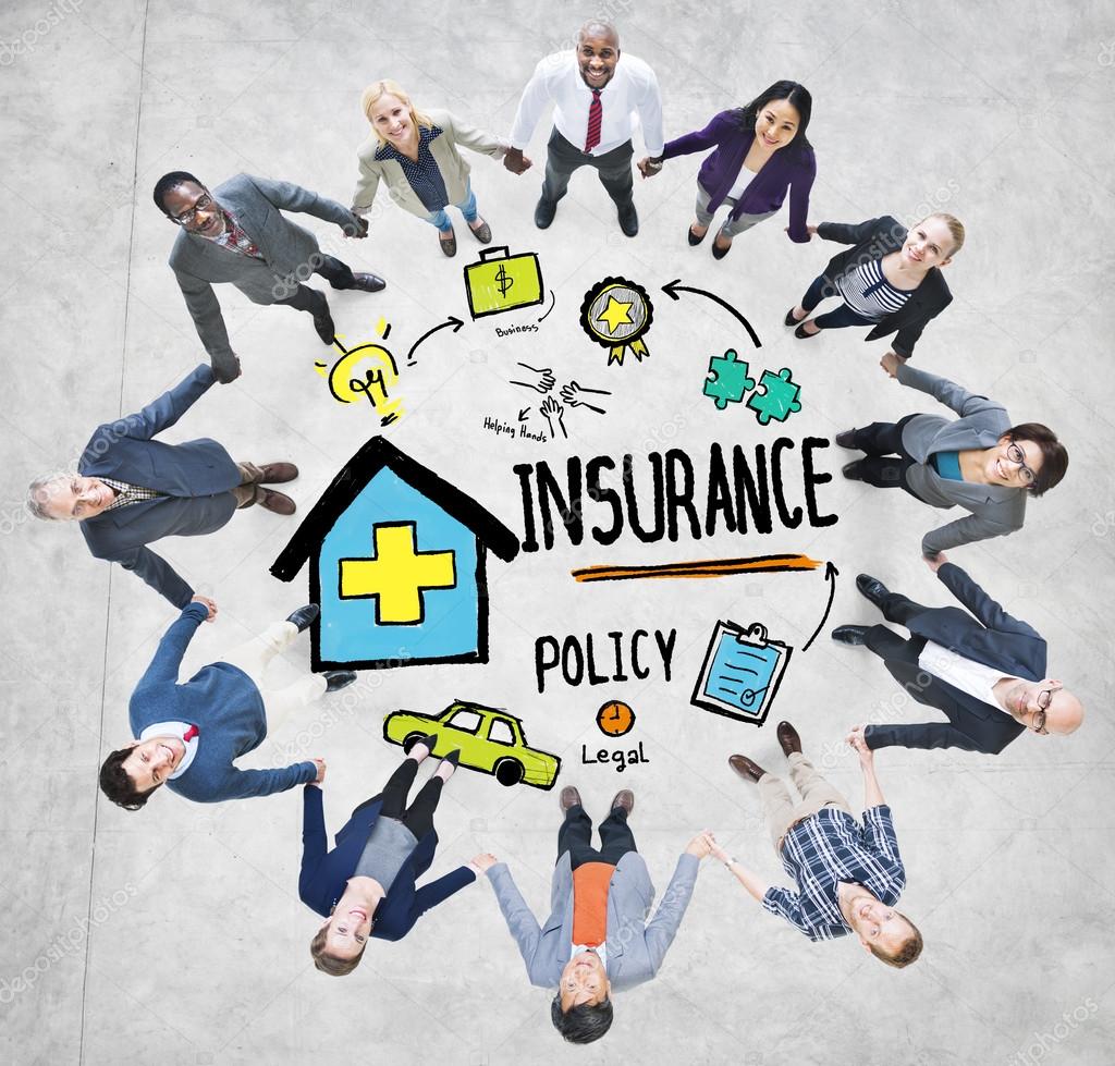 Insurance Policy Teamwork Concept — Stock Photo © Rawpixel #76992969