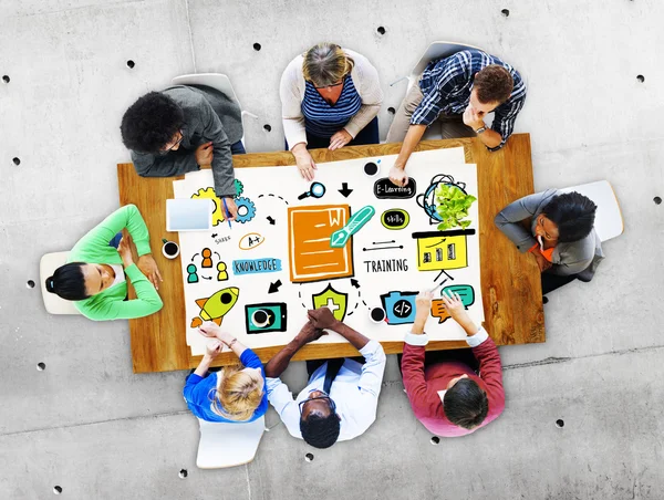 Knowledge Training E-Learning Skills Concept - Stock Image - Everypixel