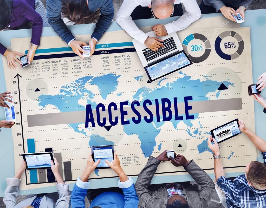 Accessible Attainable Available Concept — Stock Photo © Rawpixel #77095709