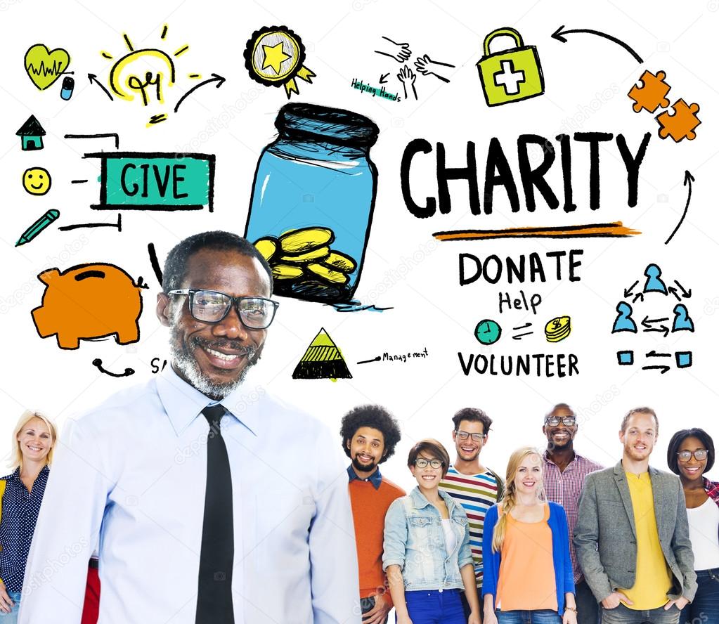 Give Help Donate Charity Concept — Stock Photo © Rawpixel #77121449