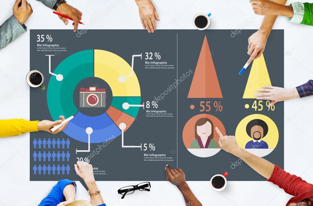 Analysis Marketing Diagram Concept — Stock Photo © Rawpixel #77146283