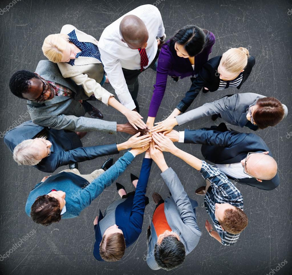 Concepto de equipo de cooperación empresarial personas — Fotos de Stock ...