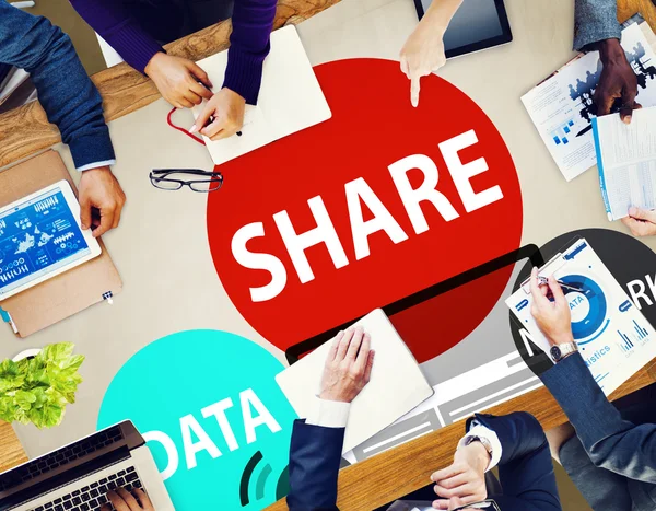 Sharing Social Network - Stock Image - Everypixel