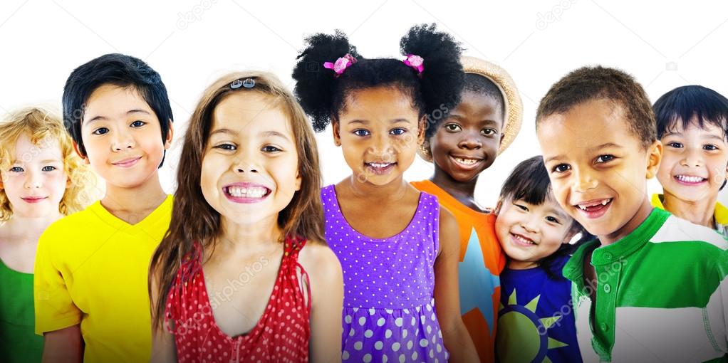 Kids standing together — Stock Photo © Rawpixel #79859710