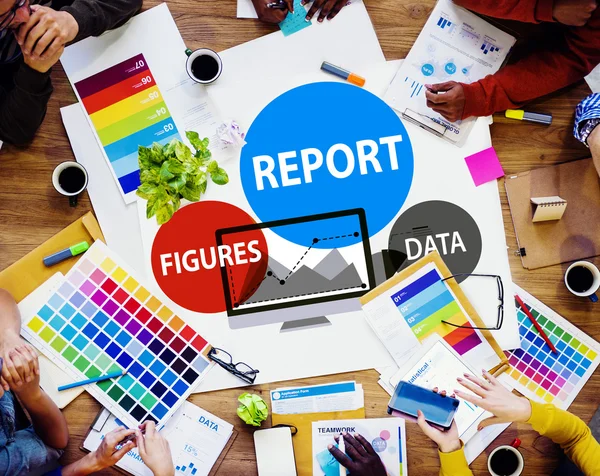 Financial Report Strategy Concept - Stock Image - Everypixel