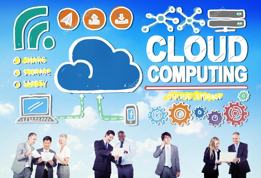 Cloud Computing Connection Concept — Stock Photo © Rawpixel #79866086