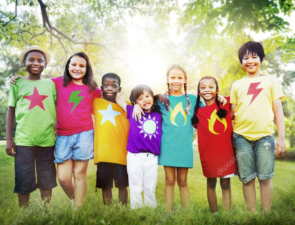 Children unity and friendship Stock Photo by ©Rawpixel 80201246