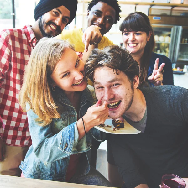 Friends eating Stock Photos, Royalty Free Friends eating Images ...