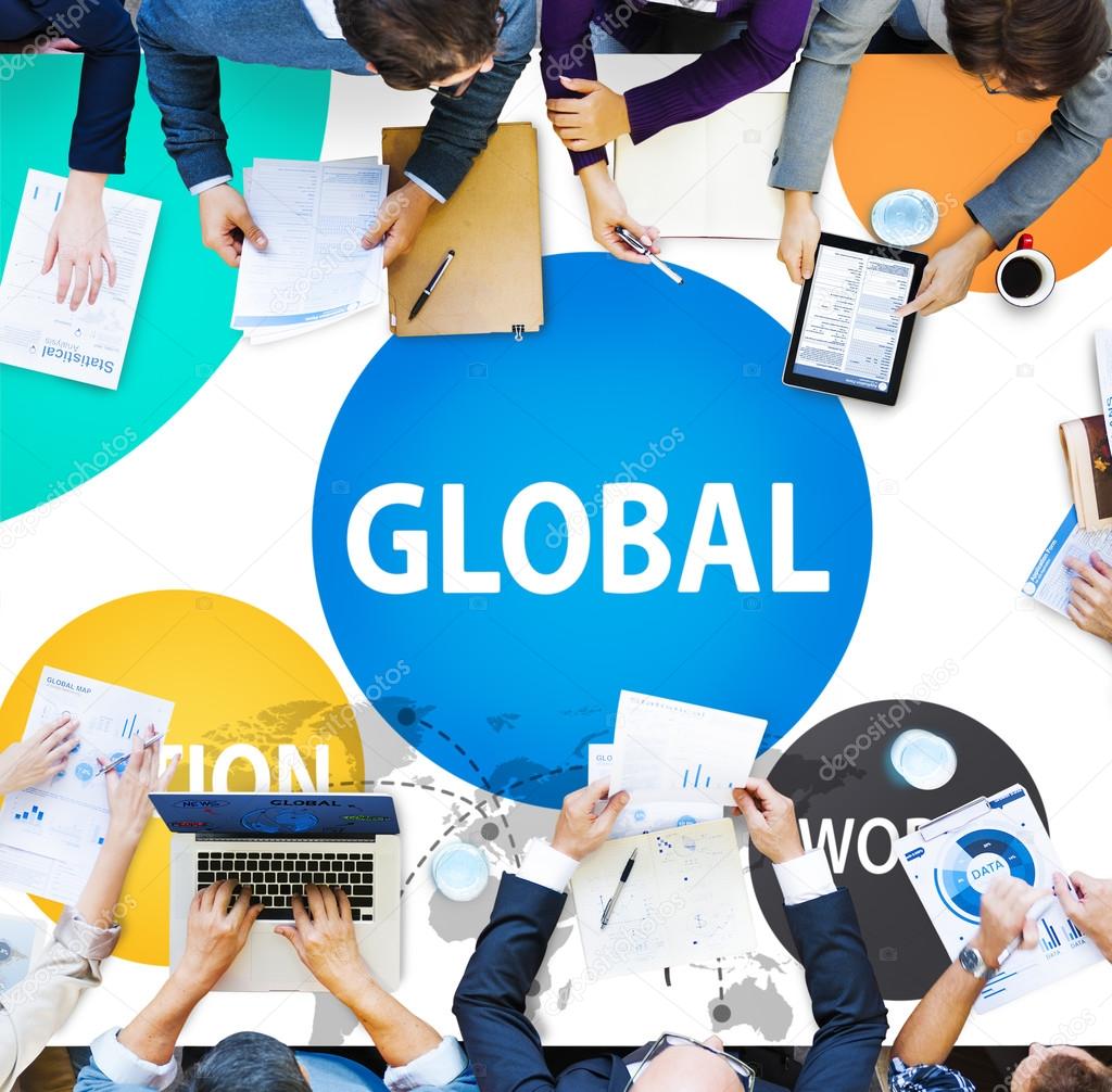 People and text Global, Unity Concept — Stock Photo © Rawpixel #81719030