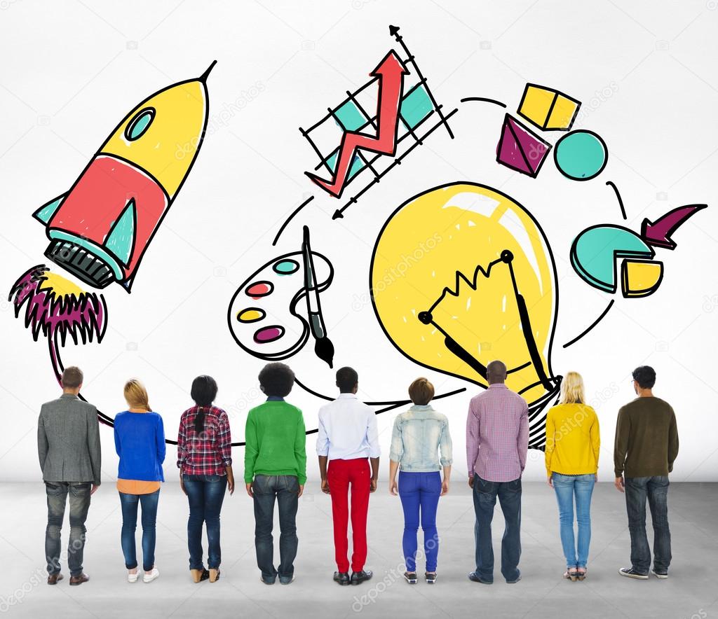 Concepto de personas e ideas diversas: fotografía de stock © Rawpixel ...