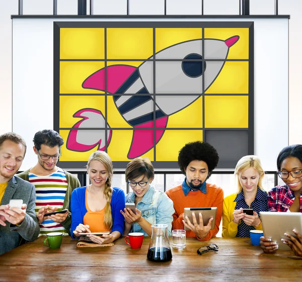 Startup Technology Success Concept - Stock Image - Everypixel