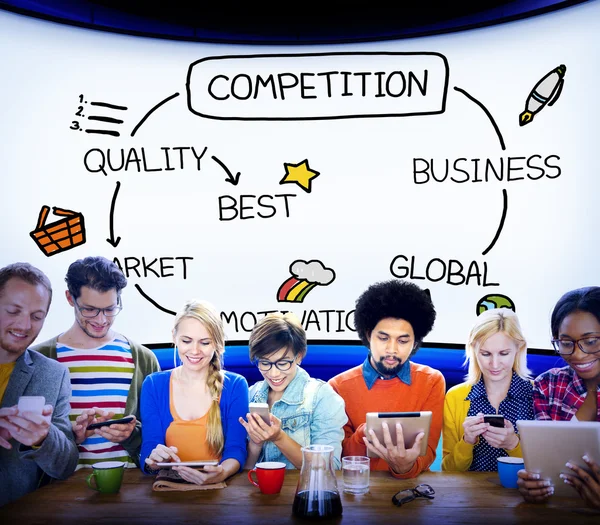 People using wireless devices - Stock Image - Everypixel