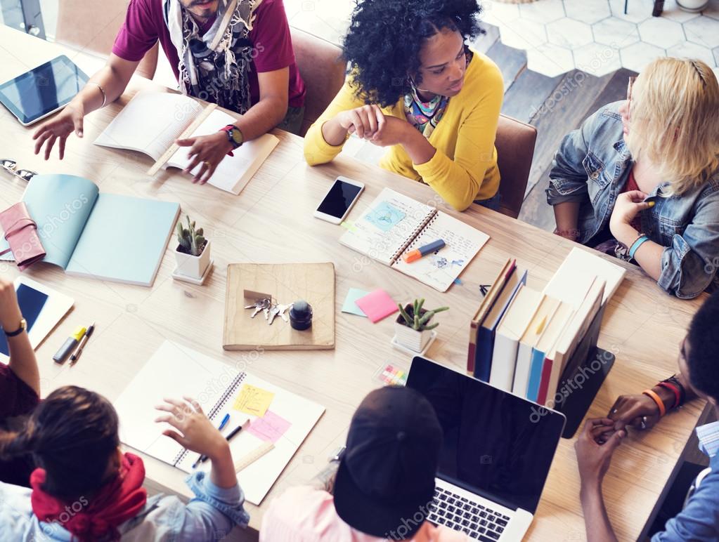 Group of diverse people working together ⬇ Stock Photo, Image by ...