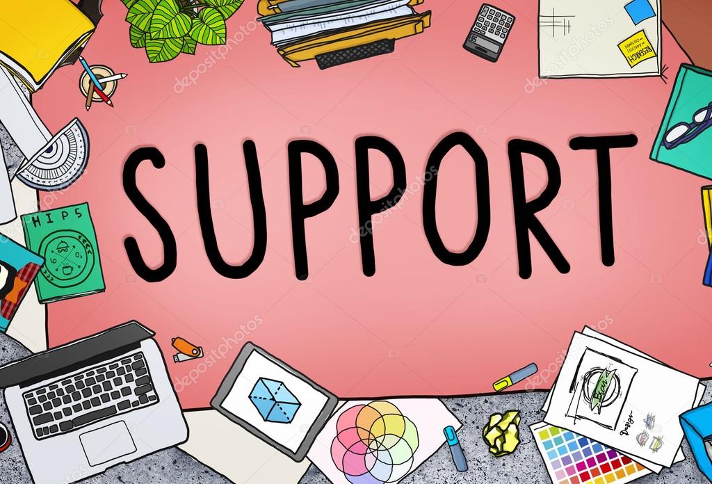 Graphic template with Support — Stock Photo © Rawpixel #83274262