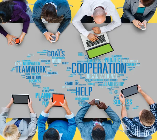 Cooperation Teamwork Concept — Stock Photo © Rawpixel #84032844 Cooperation Teamwork Concept — Stock Photo © Rawpixel #84032844