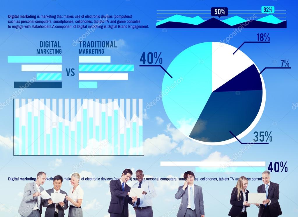 Digital Marketing Graph Concept Stock Photo by ©Rawpixel 84034318