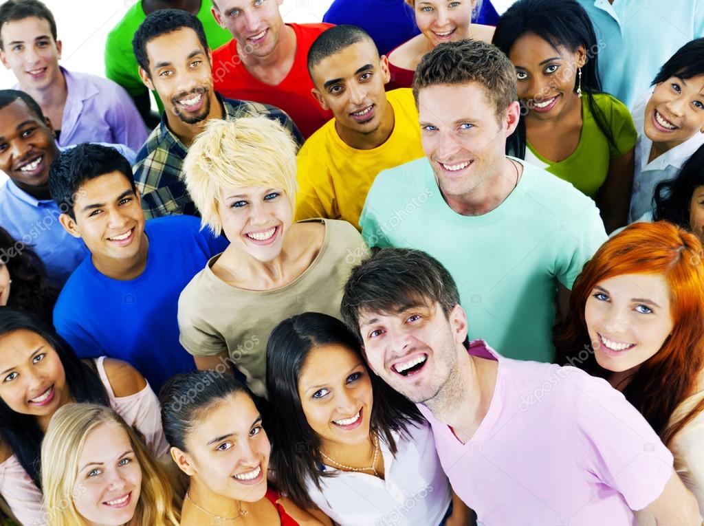 Young Diversity People together — Stock Photo © Rawpixel #84041220