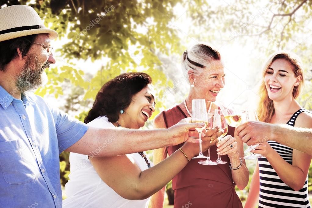 Diverse Neighbors Drinking Stock Photo by ©Rawpixel 86431696