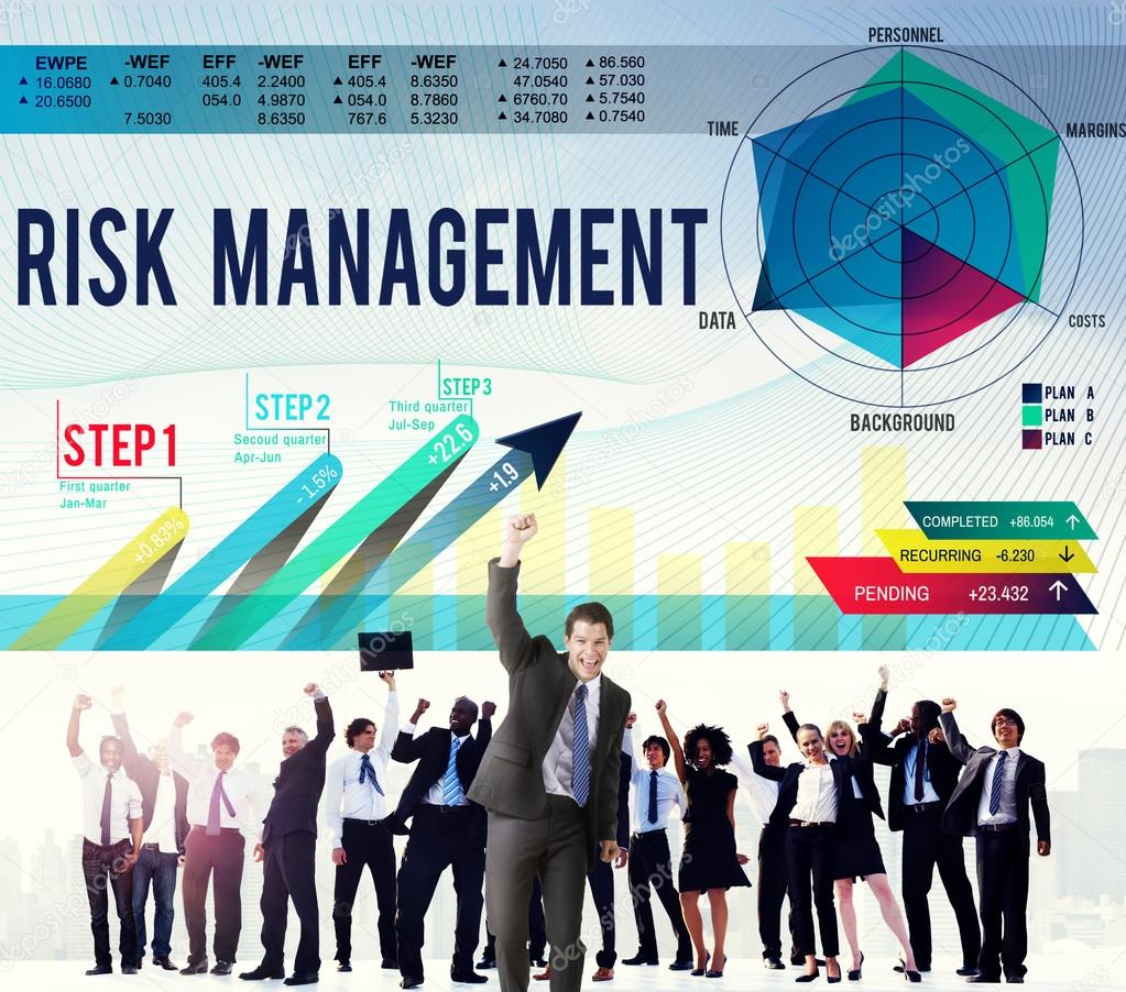 Risk Management Control Security Safety Concept — Stock Photo ...