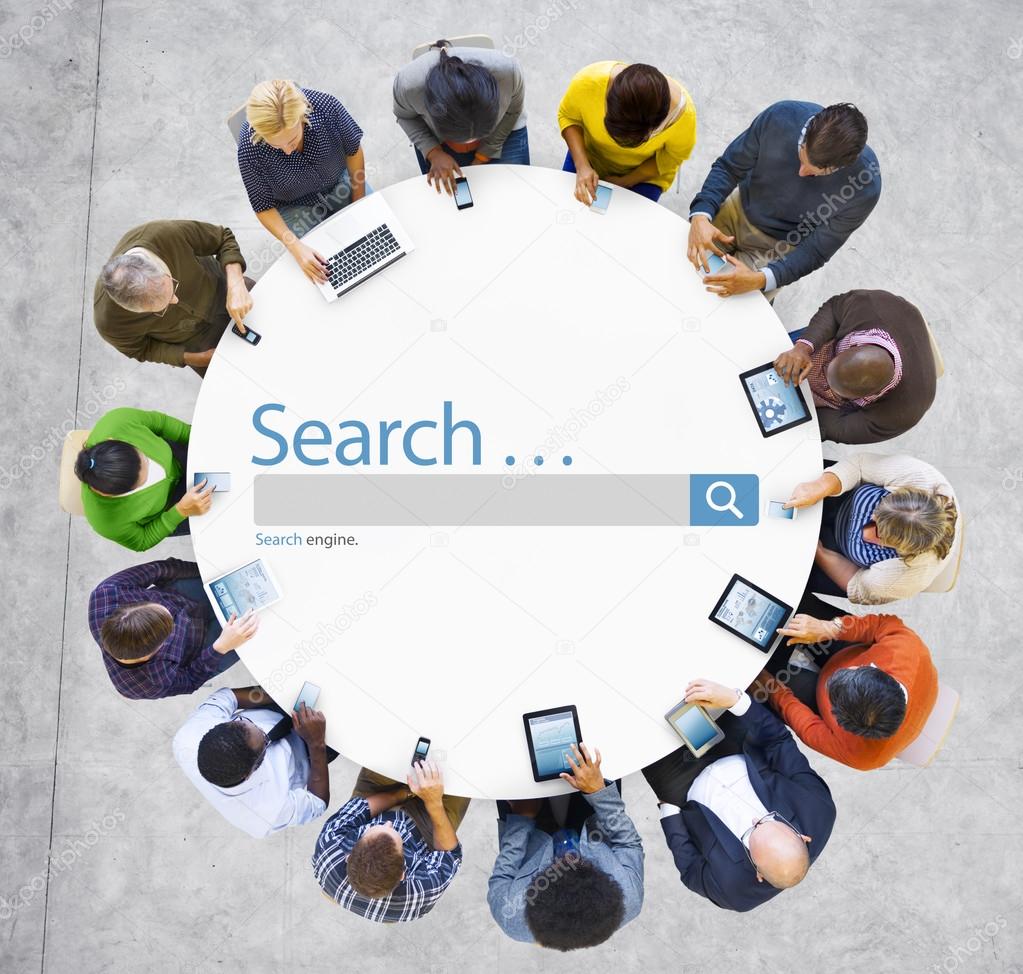 Internet Search Engine Concept — Stock Photo © Rawpixel #88153484