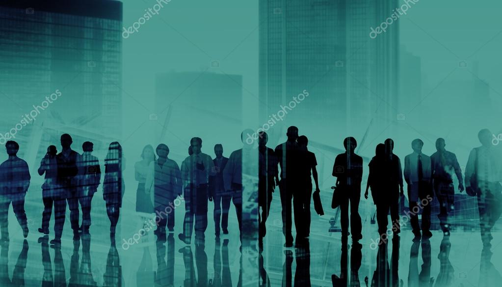 Business People Walking Forward — Stock Photo © Rawpixel #88157064