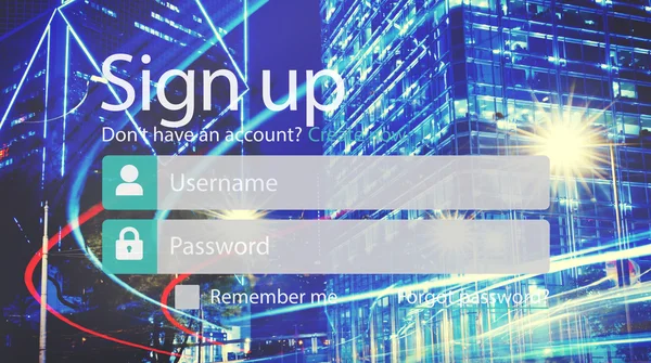 Sign Up Member Join Registration Concept - Stock Image - Everypixel