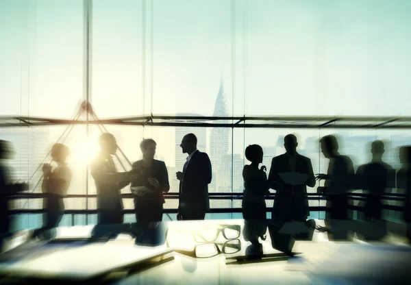 Business people having corporate discussion - Stock Image - Everypixel