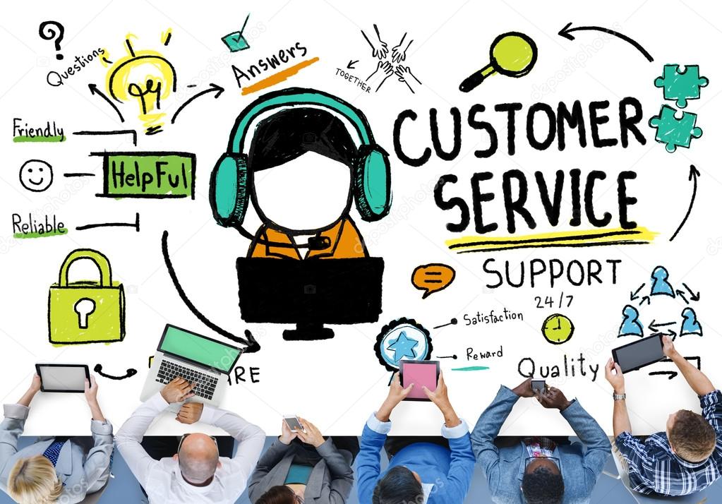 Customer Service Concept — Stock Photo © Rawpixel #88162734