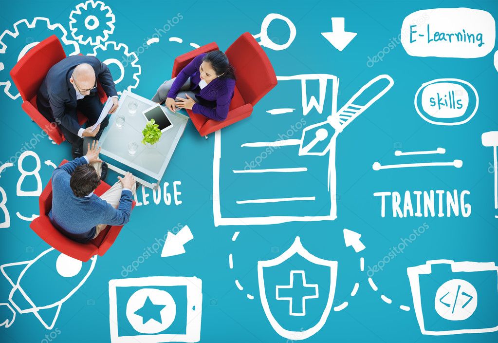 Knowledge Training E-Learning Concept — Stock Photo © Rawpixel #90184892