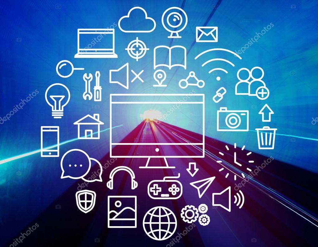 Multimedia Technology Concept — Stock Photo © Rawpixel #91317120