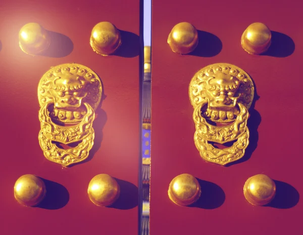 Iconic Chinese Gate Lion — Stock Photo © Rawpixel #91319092