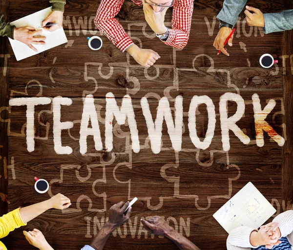 Teamwork collage Stock Photos, Royalty Free Teamwork collage Images ...